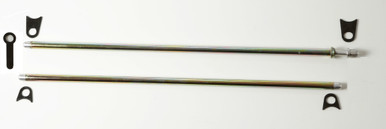 Racequip Zinc-Plated Steel Window Net Mounting Kit (Spring L