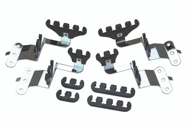 Moroso Wire Loom Kit (Black, Small Block Chevy, Centerbolt,