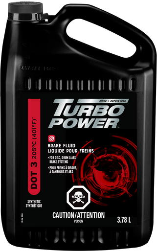 Turbo Power Brake Fluid DOT 3