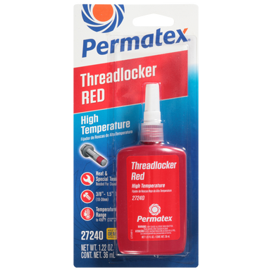 Permatex Red High Temperature 272 Threadlocker - 36mL