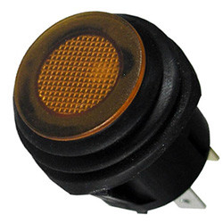 Pico 20A 12V Amber Push On / Push Off Switch