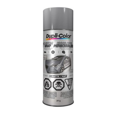 Duplicolor Custom Wrap Removable Coating, Matte, Jet Gray