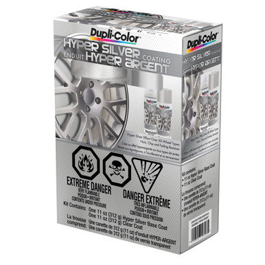 Duplicolor Hyper Silver Coating Kit - 2-312g