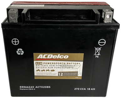 ACDelco Battery, BCI Group 20-BS, CCA 270