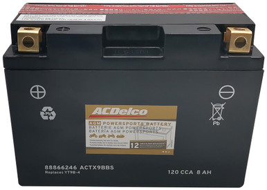 ACDelco Battery, BCI Group CT9B-BS, CCA 120