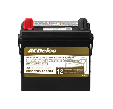 ACDelco Battery, BCI Group U1, 12 Month Warranty Lawn & Gard