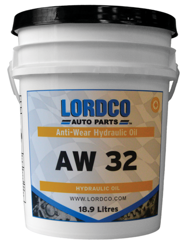 Lordco Oil Anti-Wear Hydraulic Oil - AW32 - 18.9L