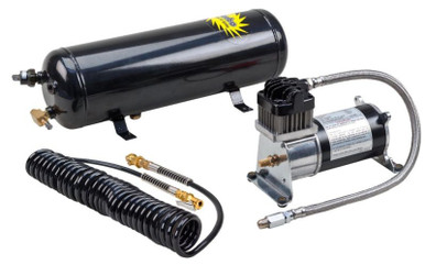 Wolo Horns TURBO COMPRESSOR & EXTEND TANK- High Pressure On-