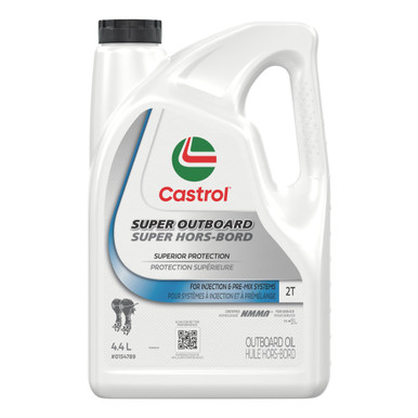 Castrol Super Outboard 2 Stroke Conventional Engine Oil - 4.