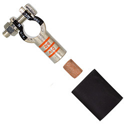 Pico 2/0 AWG Negative Solder & Seal Straight Barrel Terminal