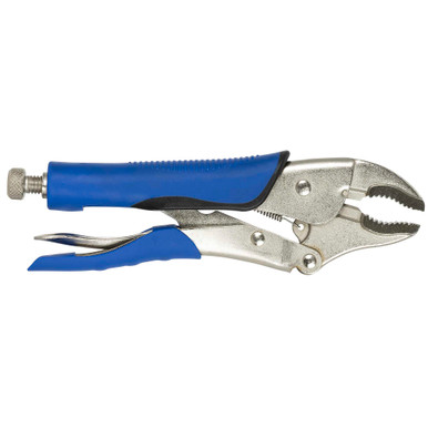 JET Curved Jaw Locking Pliers with Cutter - Cushion Grip - 1