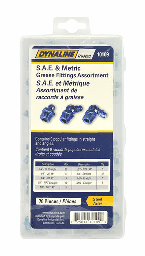 Dynaline Grease Fitting Assortment