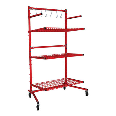 Protek Body Shop Rack With 3 Shelves