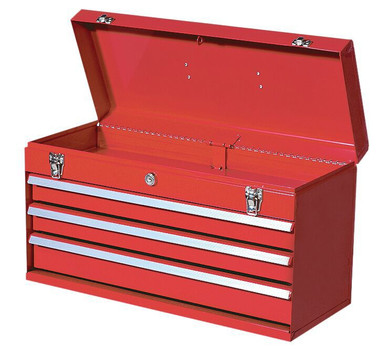 JET 3 Drawer Steel Hand Tool Box - 21"