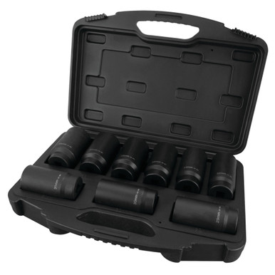 Performance Tool 9 pc. Axle Nut Socket Set