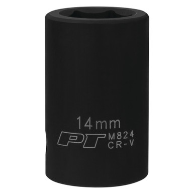 Performance Tool 1/2" DR x 14mm Impact Socket - 6 Pt.