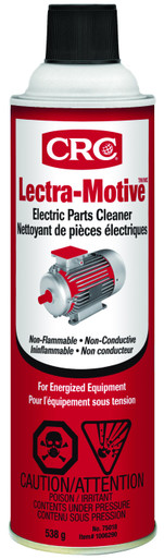 CRC Chemicals Lectra-Motive Electric Parts Cleaner - 538g