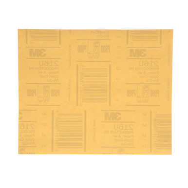 3M Gold Abrasive Sheet, 9" x 11" - P800 Grade