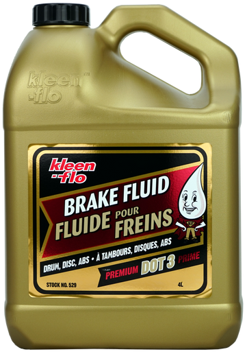 Kleen Flo Dot 3 Heavy Duty Brake Fluid - 4L