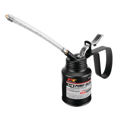 Performance Tool 1/4 Pint Pump Oiler w/Flex Spout