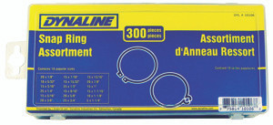 Dynaline External Snap Ring Assortment