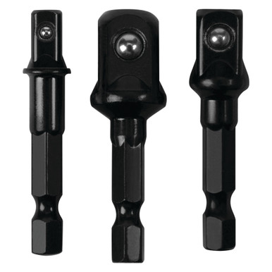 Performance Tool 3 pc. Power Drill Socket Adapter Set