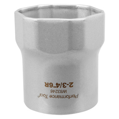 Performance Tool 1/2 Dr. Lock Nut Socket 2-3/4"