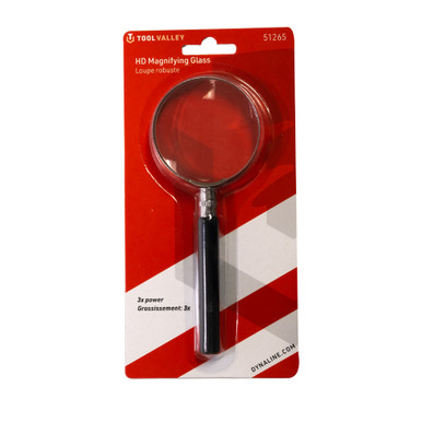 Tool Valley HD Magnifying Glass - Red Table