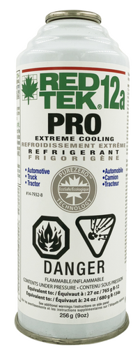 RED TEK Refrigerant 12a Refrigerant 9oz can