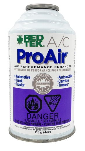 RED TEK Refrigerant A/C ProAir Performance Enhancer - 113g