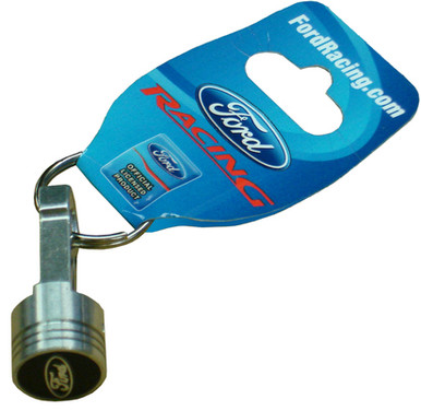 Proform Billet Aluminum Piston Rod Keychain - Ford Oval