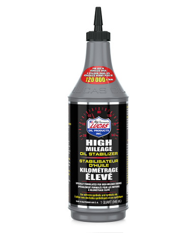 Lucas Oil Products High Mileage Oil Stabilizer - 946mL