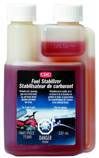 CRC Chemicals Fuel Stabilizer, 2 & 4 Cycle Engines - 236mL