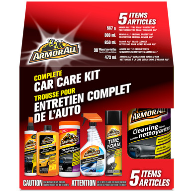 Armor All Complete Car Care 5pc Kit