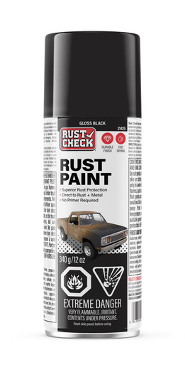 Rust Check Rust Paint Black - 340g