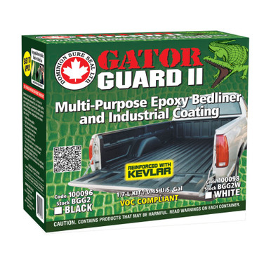 Dominion Sure Seal Gator Guard II - 2K Epoxy Bedliner Kit, B