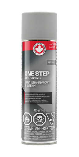 Dominion Sure Seal One Step Self-Etch Primer, Grey - 425g