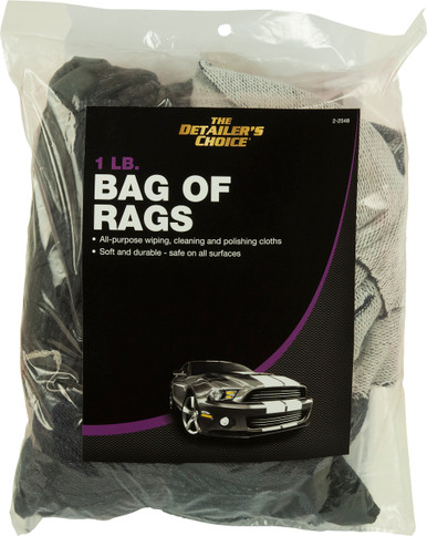 Detailer's Choice 1 Lb Bag Of Rags