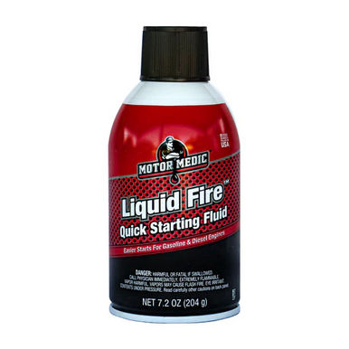 Motor Medic Liquid Fire™ Quick Starting Fluid, 204 g