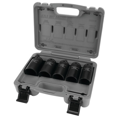 Performance Tool 5 Pc. 1/2" DR Metric Axle Nut Socket Set