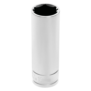 Performance Tool 1/2" DR x 19mm Deep Socket - 6 Pt.