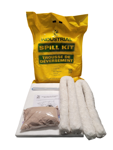 Zorbie Products Industrial Bagged Oil Spill Kit, 20L