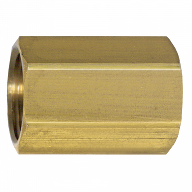 Fairview Brass Coupling 1/4" Female SAE