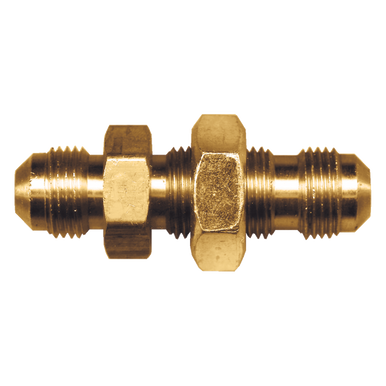 Fairview Brass Bulkhead Union 1/2" Male SAE