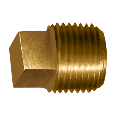 Fairview Cast Bronze Square Head Plug 1" Male NPT