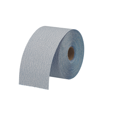 Norton Dry Ice Paper Perforated H&L Roll, 120 Grit A975, 2-3