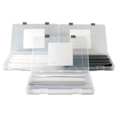 Polyvance Plastic Welding Rod Assortment, Set of 3, w/ Rod
