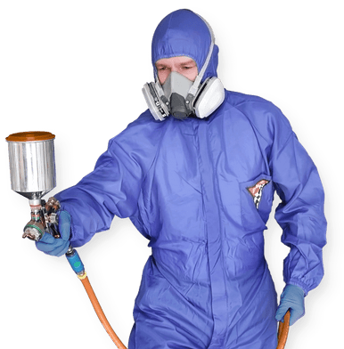 FBS ProPlus Gard - Paint & Work Suits, 100% Nylon - Blue