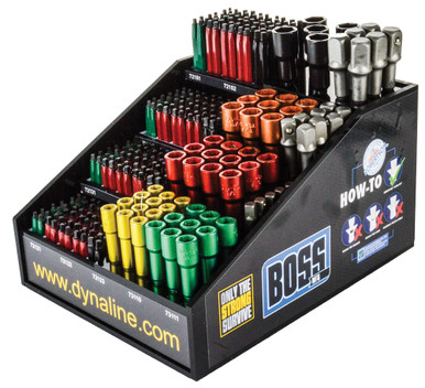 BOSS Compact Driver Bit Display For 77799 (Display only)
