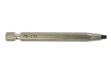 BOSS Robertson Plain Finish Driver Bit - #1 x 3"